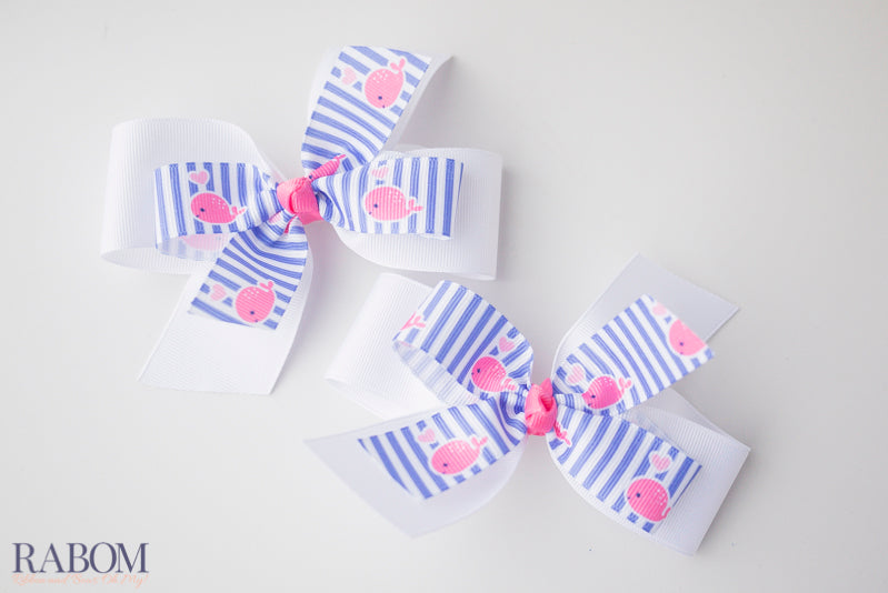 Simple Summer Stacked Bow (video) – Ribbon and Bows Oh My!