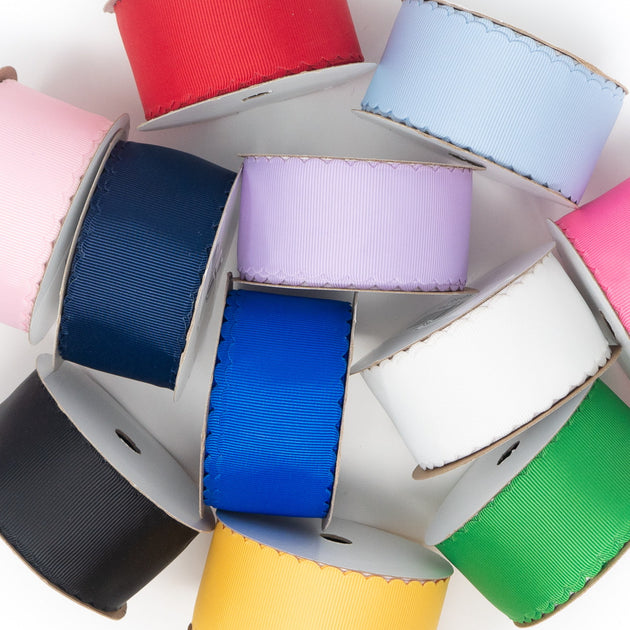 Scalloped Grosgrain – Ribbon and Bows Oh My!