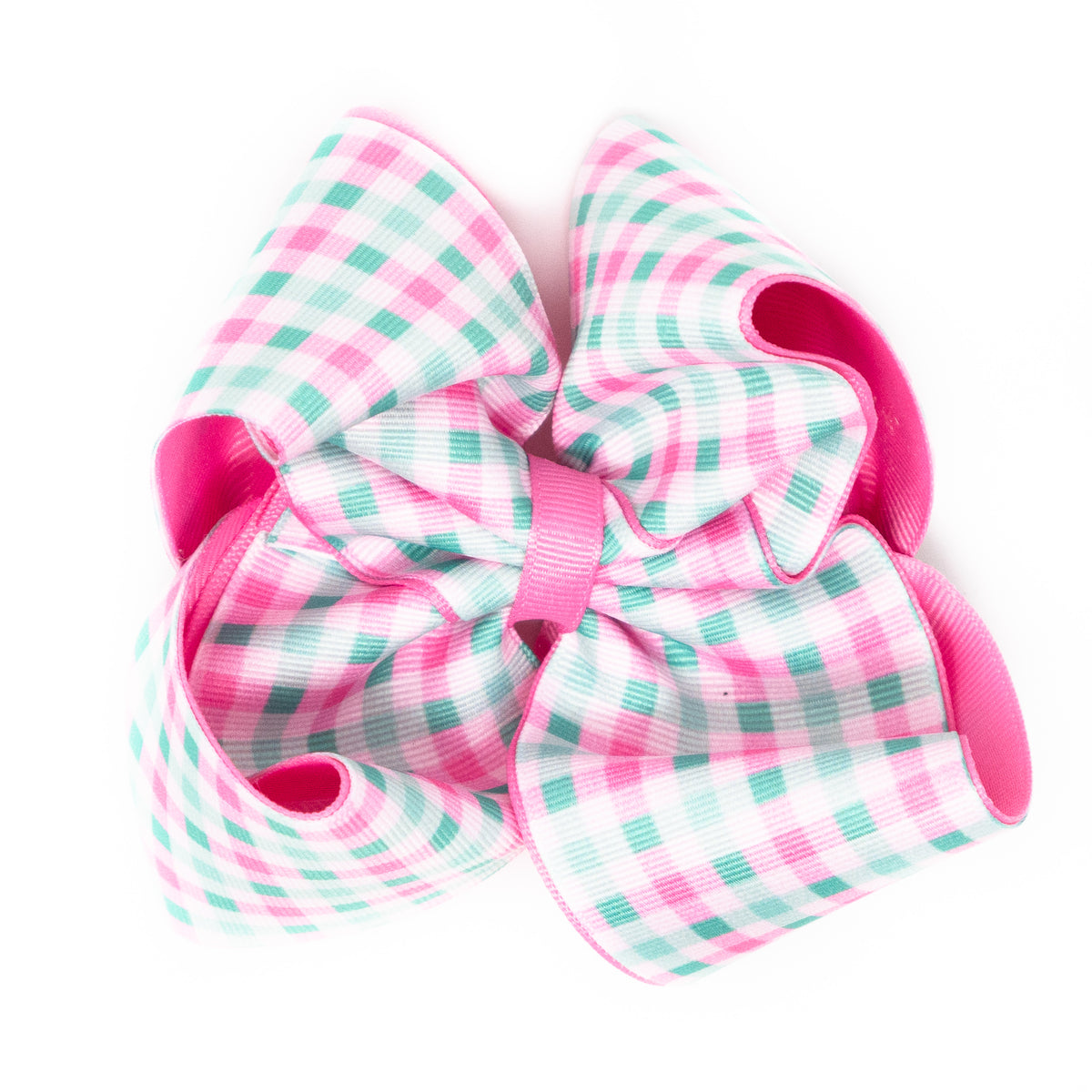 Minty Gingham – Ribbon and Bows Oh My!