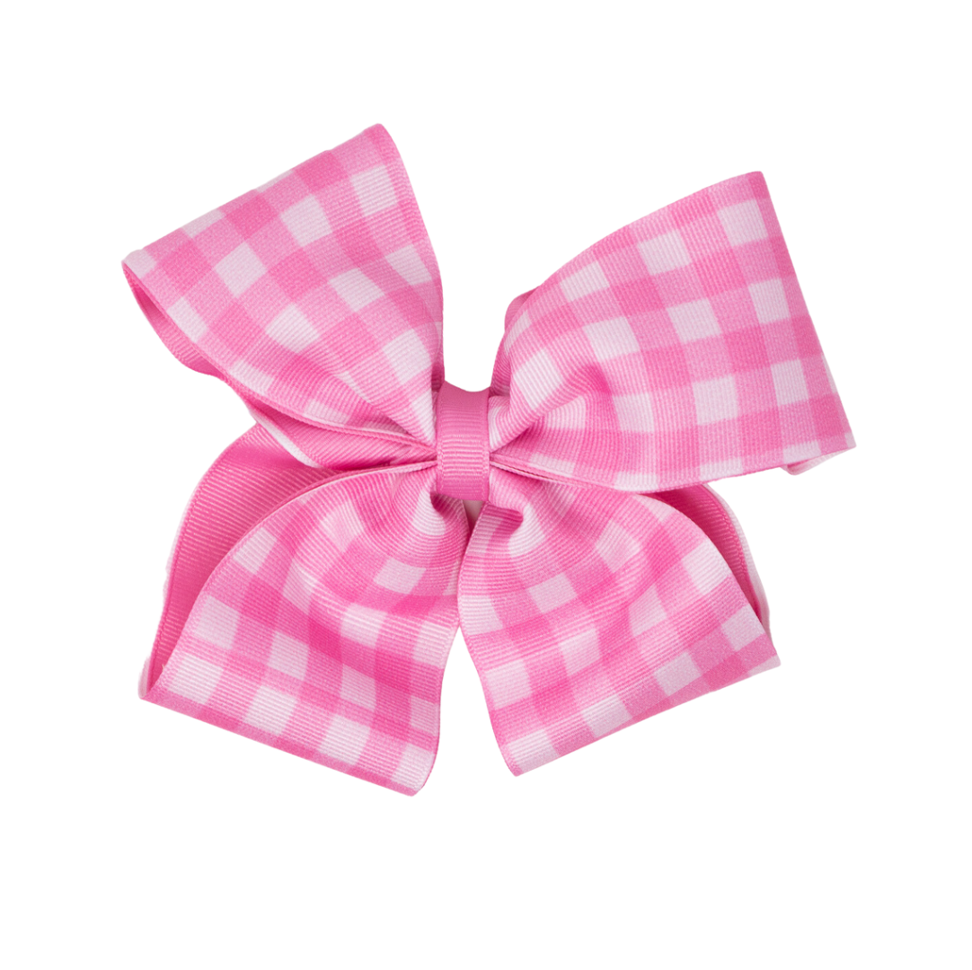 Pixie Pink Gingham – Ribbon and Bows Oh My!