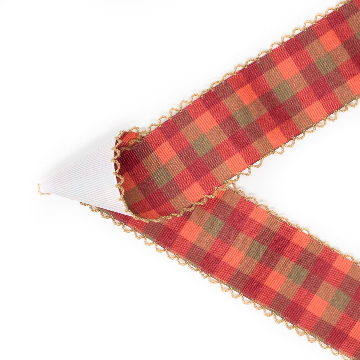 Fall Check with Camel Moonstitch – Ribbon and Bows Oh My!