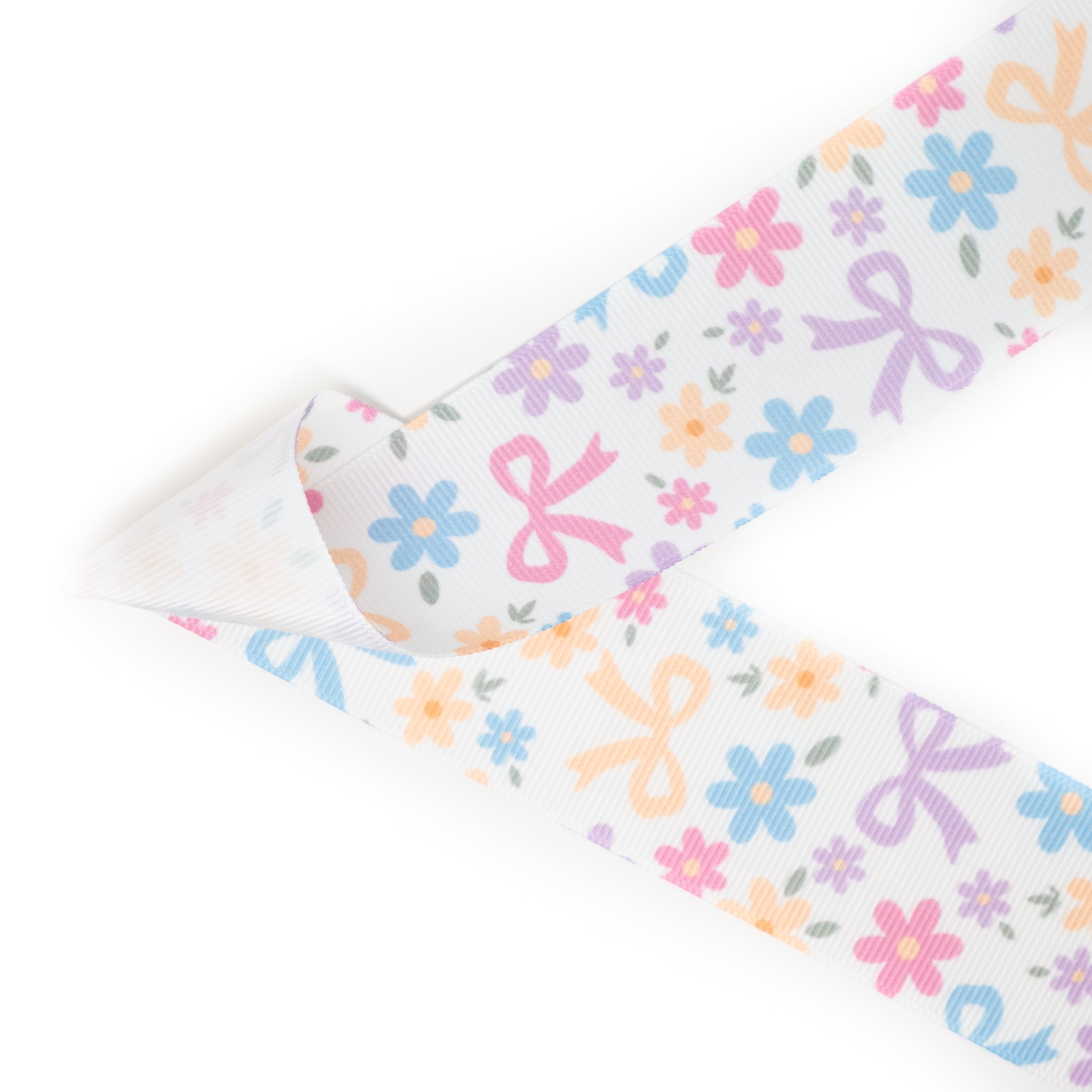 Spring & Floral Printed Ribbon for Crafts, Bows & Decor – Ribbon and ...