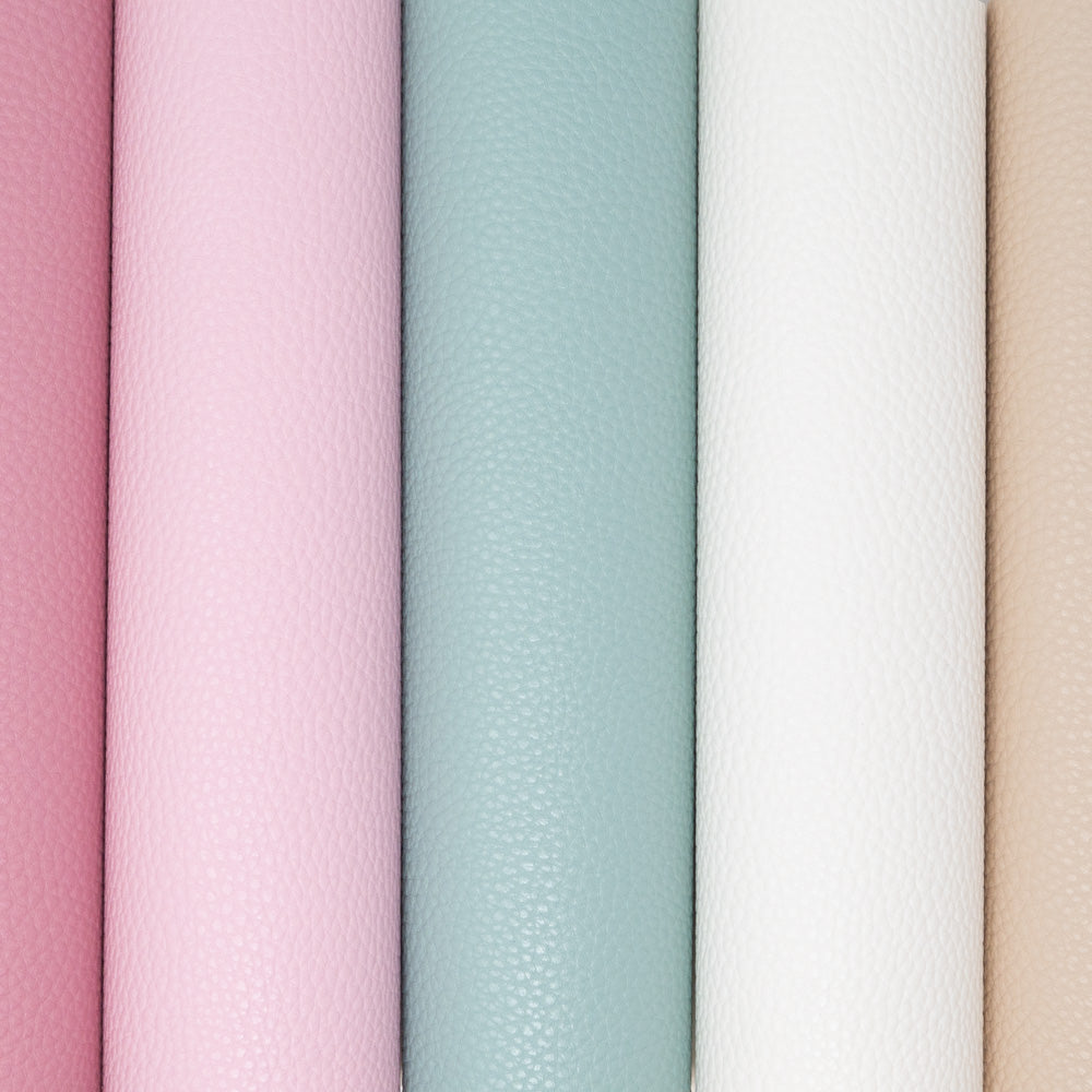 Pebbled Faux Leather Collection - Pastels – Ribbon and Bows Oh My!