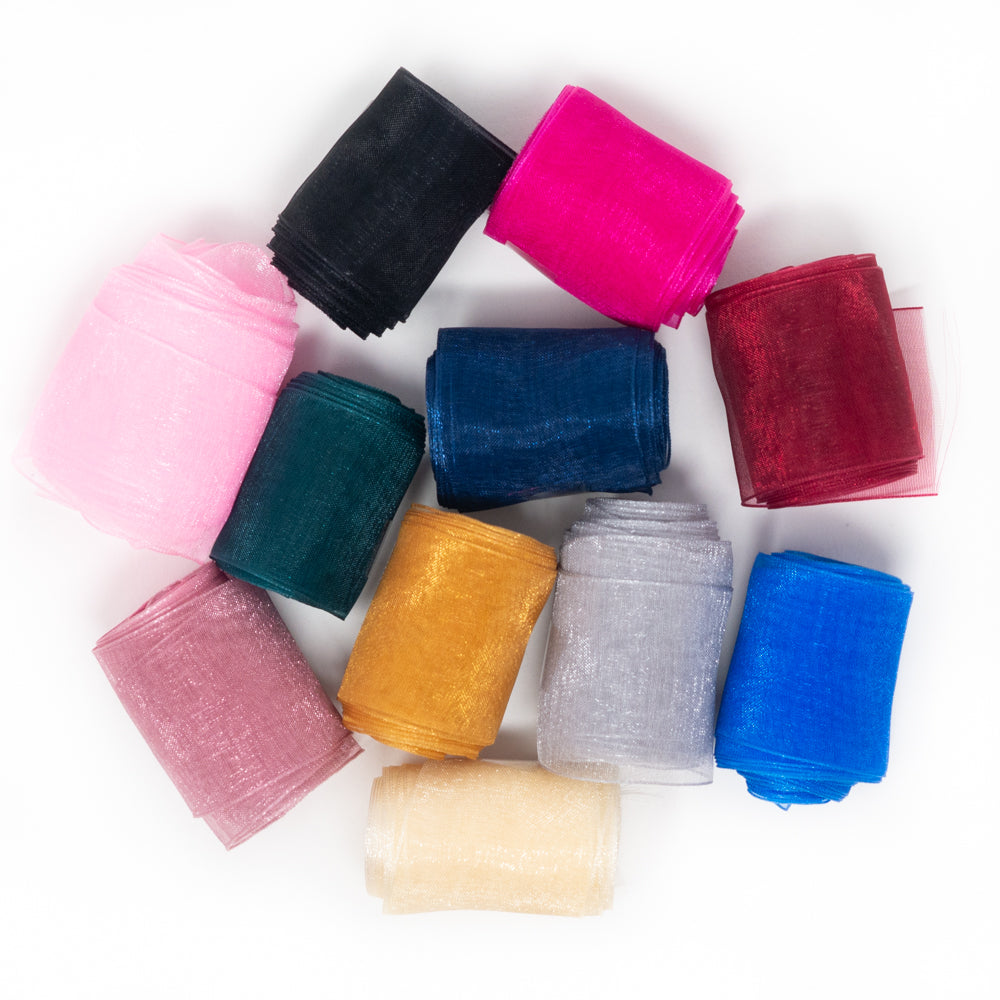 Luxury Solid Sheer Ribbon – Ribbon and Bows Oh My!
