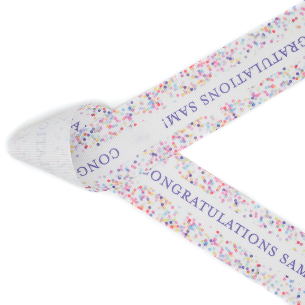 Customized Congratulations – Ribbon and Bows Oh My!
