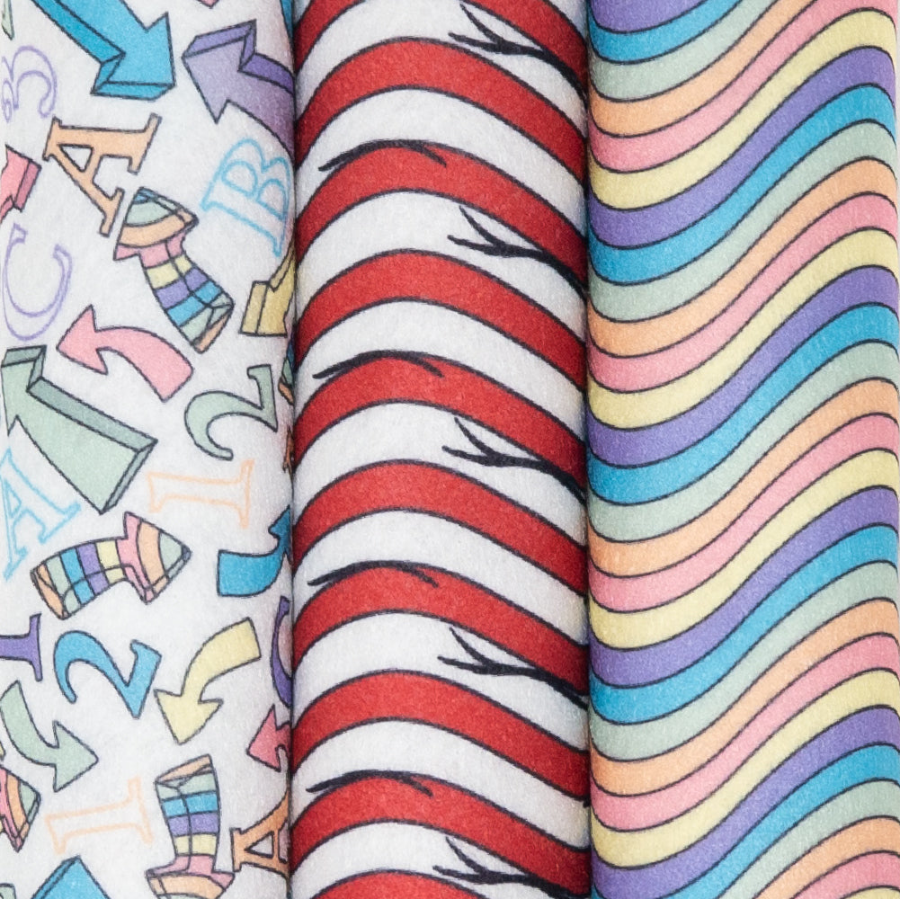 Unique Printed Felt Fabric Sheets for All Your Crafts – Ribbon and Bows ...