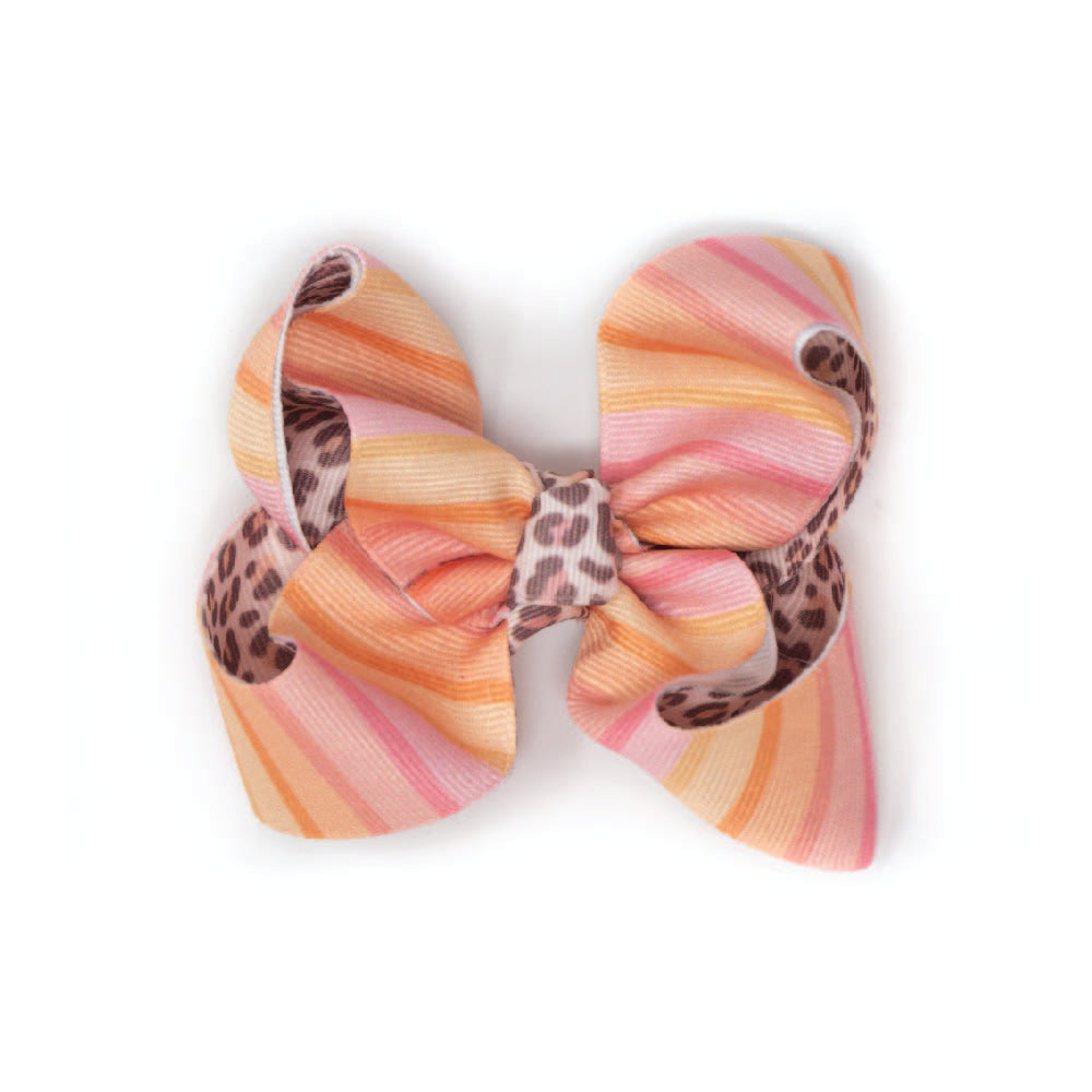 Sunset Stripe – Ribbon and Bows Oh My!