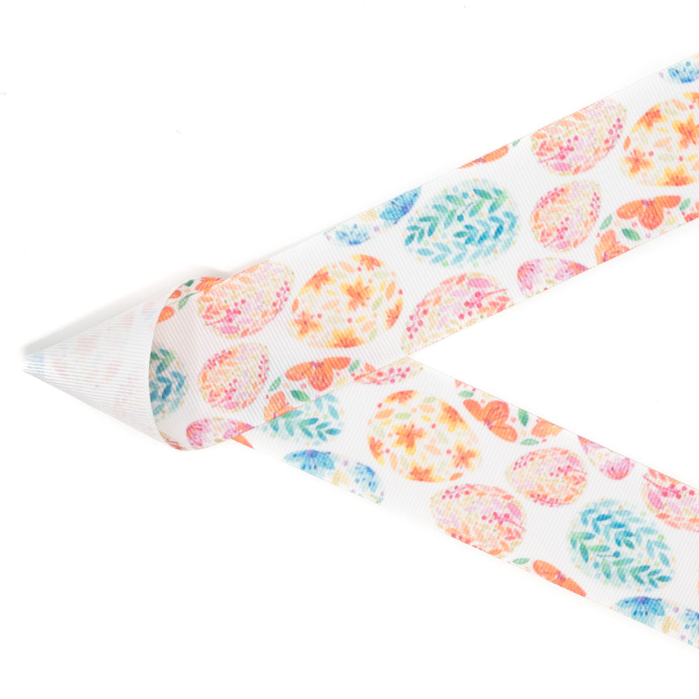 Spring & Floral Printed Ribbon for Crafts, Bows & Decor – Ribbon and ...